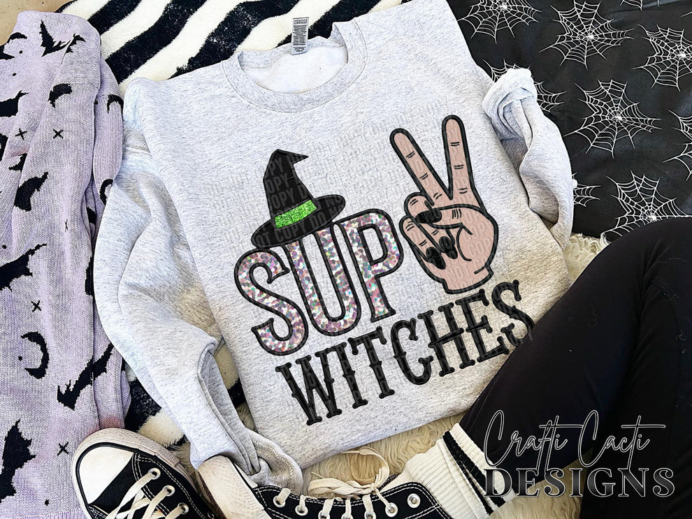 Sup Witches Digital Download – Crafti Cacti Digital Designs
